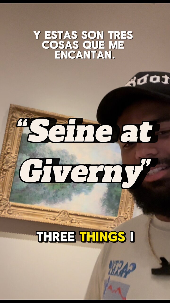 “Seine at Giverny” by Claude Monet, 1885.