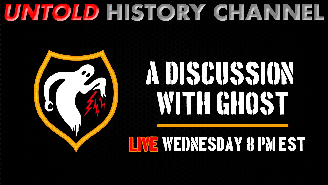 A Live Discussion With Ghost | LIVESTREAM BEGINS AT 8 PM EST