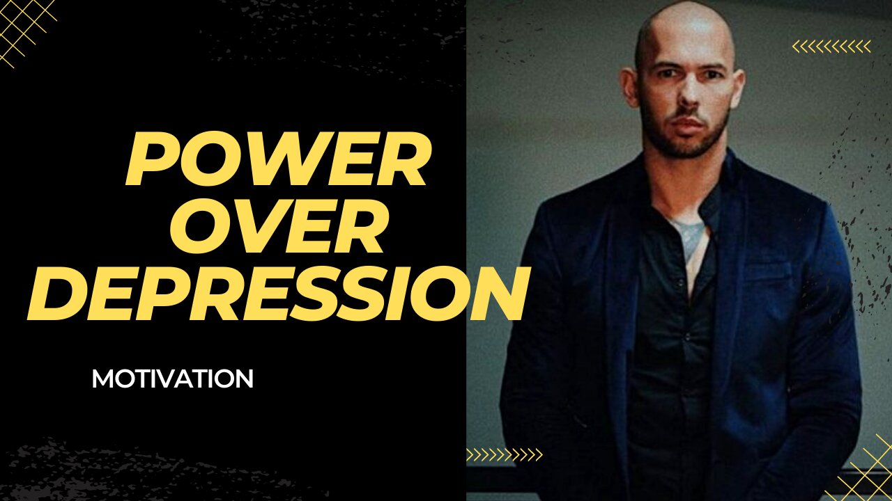 Andrew Tate - Power Over Depression - Motivational Speech #andrewtate # ...