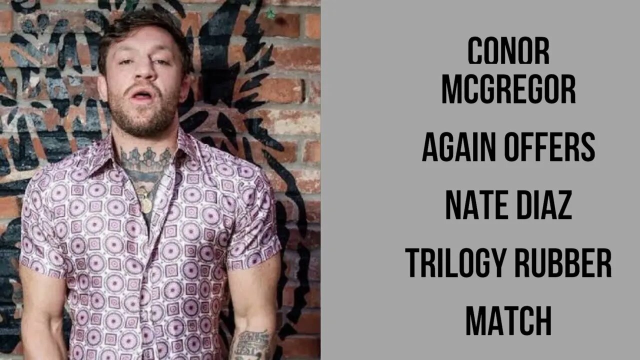 Conor McGregor wants to win the BMF crown in his UFC comeback and ...