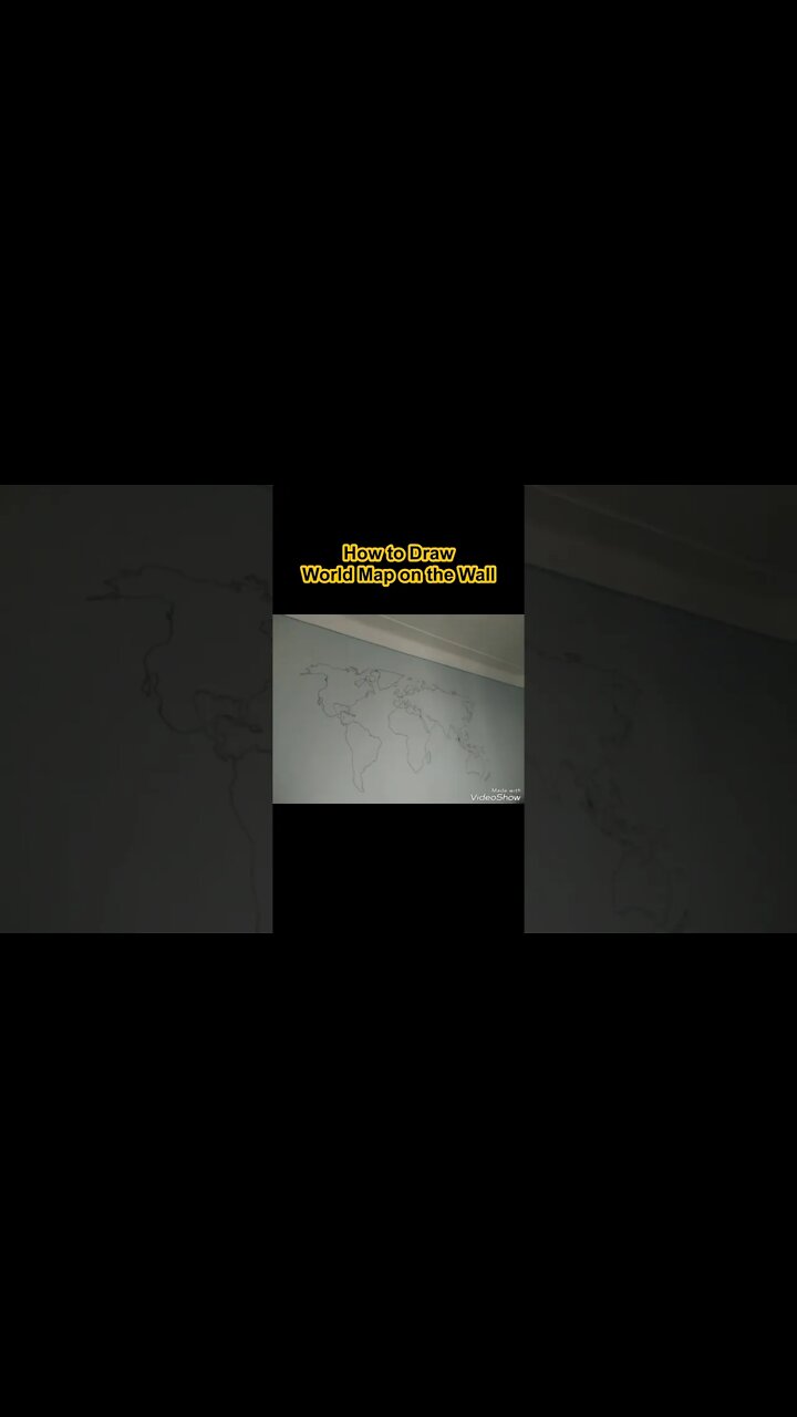 How to Draw World Map - Very Simple Method