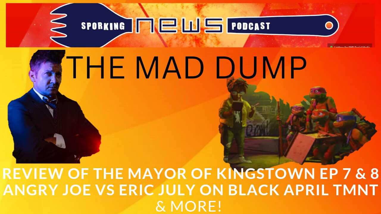 Angry Joe VS Eric July on Black April TMNT | Review of TMOK SE1 EP 7 ...