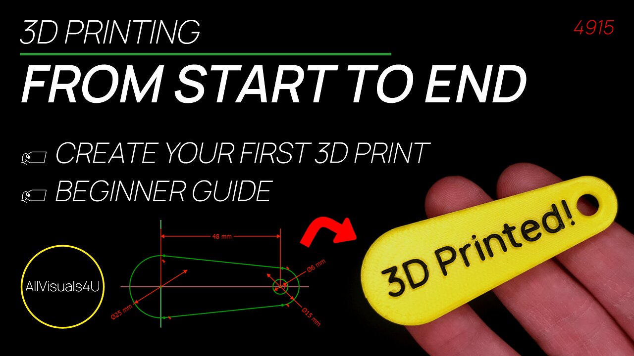 💡 How To Make 3D Prints - From Zero To 3D Print Guide - 3D Printing For ...
