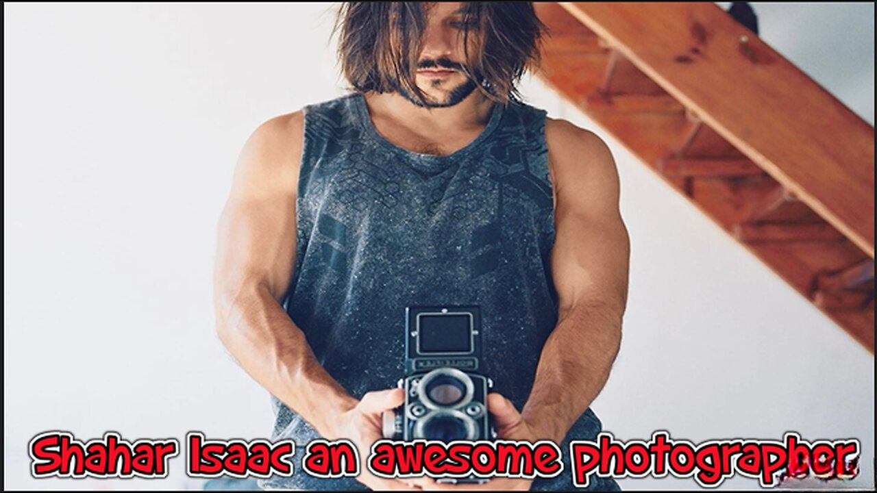 Shahar Isaac in his studio printing his pictures-awesome inside look ...