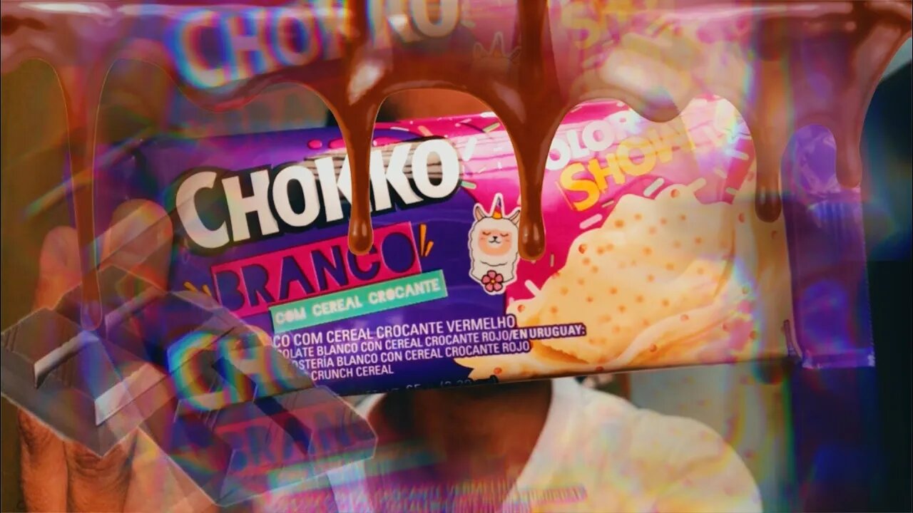PROVANDO CHOCOLATE CHOKKO - Chocolate Branco com Cereal Crocante # ...