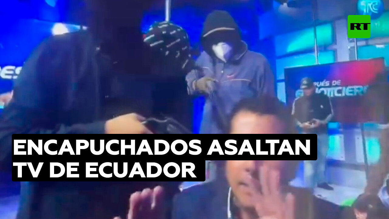 Encapuchados Toman Las Instalaciones De Un Canal De Televisión De