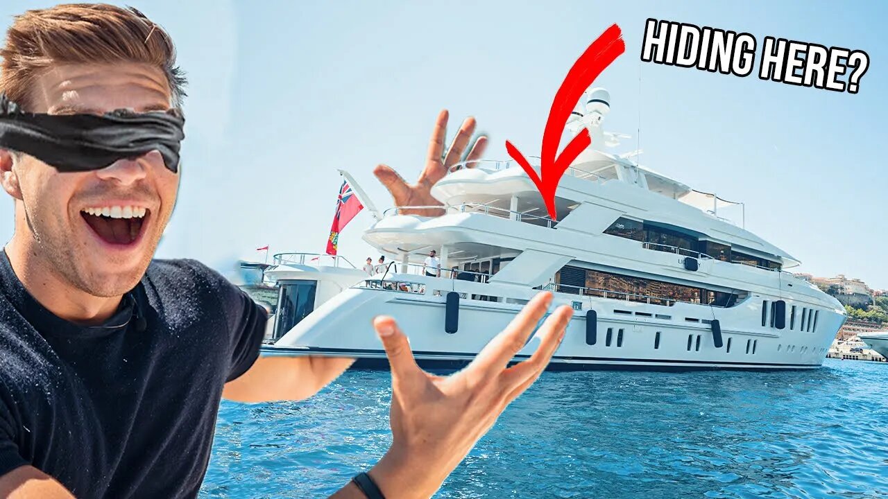 Win 10€ every MINUTE you HIDE in this SuperYacht (Hide & Seek)