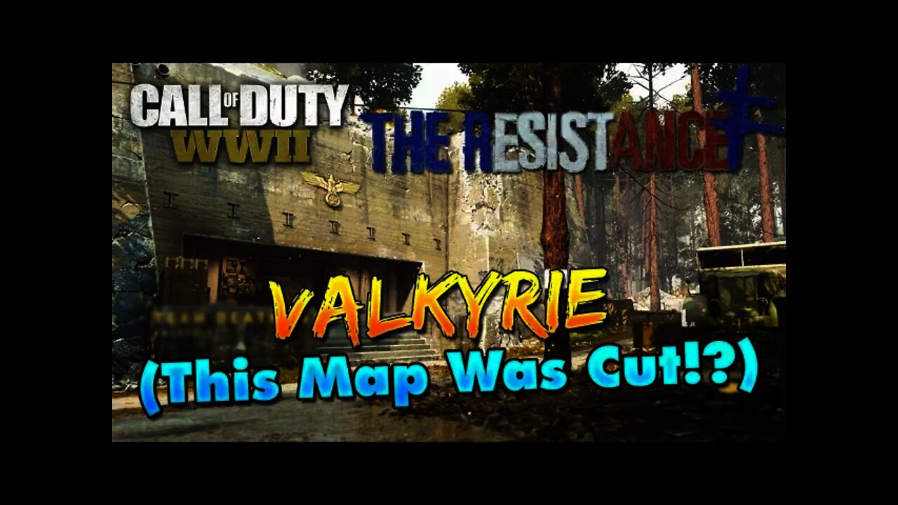 Valkyrie (This Map Was Cut From Base Game...) - Call of Duty WWII DLC 1 ...