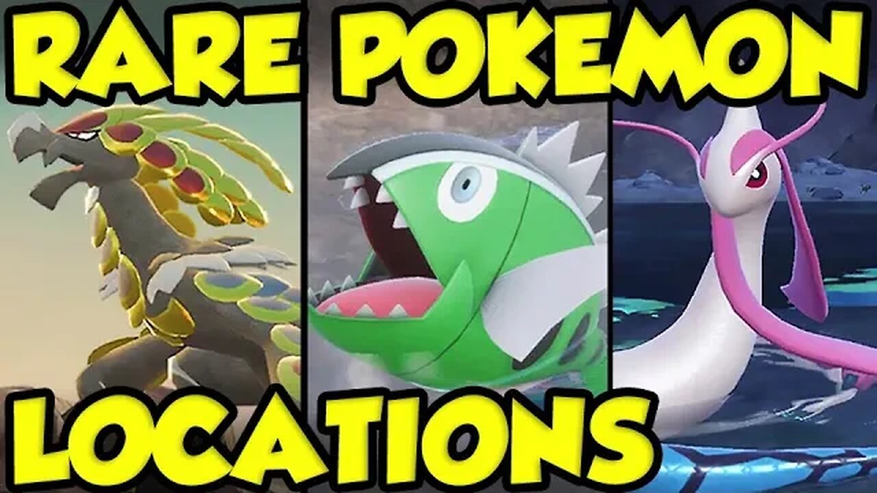 BEST RARE POKEMON LOCATIONS IN THE TEAL MASK! Pokemon Scarlet and ...