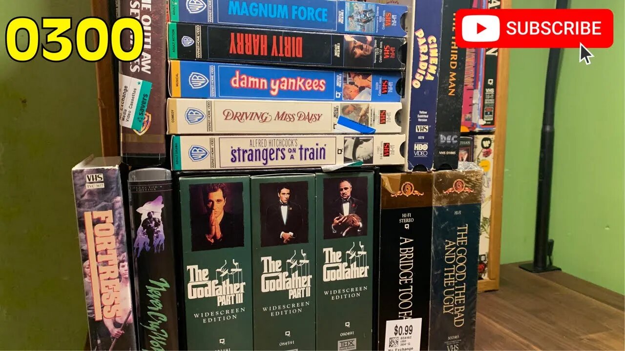 [0300] VHS HAUL FROM SAVERS AND HALF PRICED BOOKS - INSPECT [#VHS #haul ...