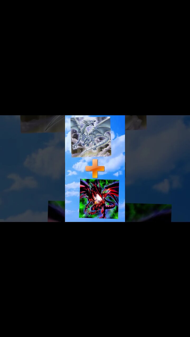 YuGiOh! Blue-Eyes White Dragon X Red-Eyes Black Dragon = ? |遊戲王 青眼白龍x ...