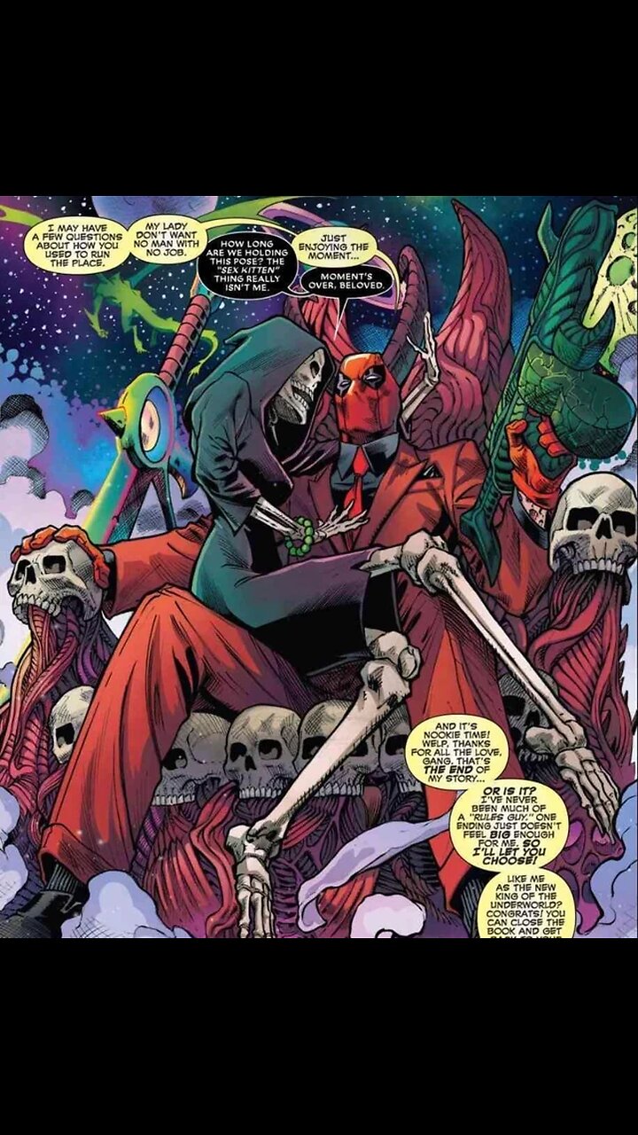 Deadpool fall in love with Death