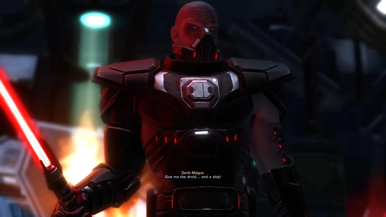 SWTOR: Onslaught | Darth Malgus All Scenes + Ending