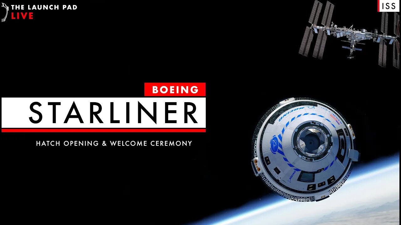 NOW! Starliner Hatch Open