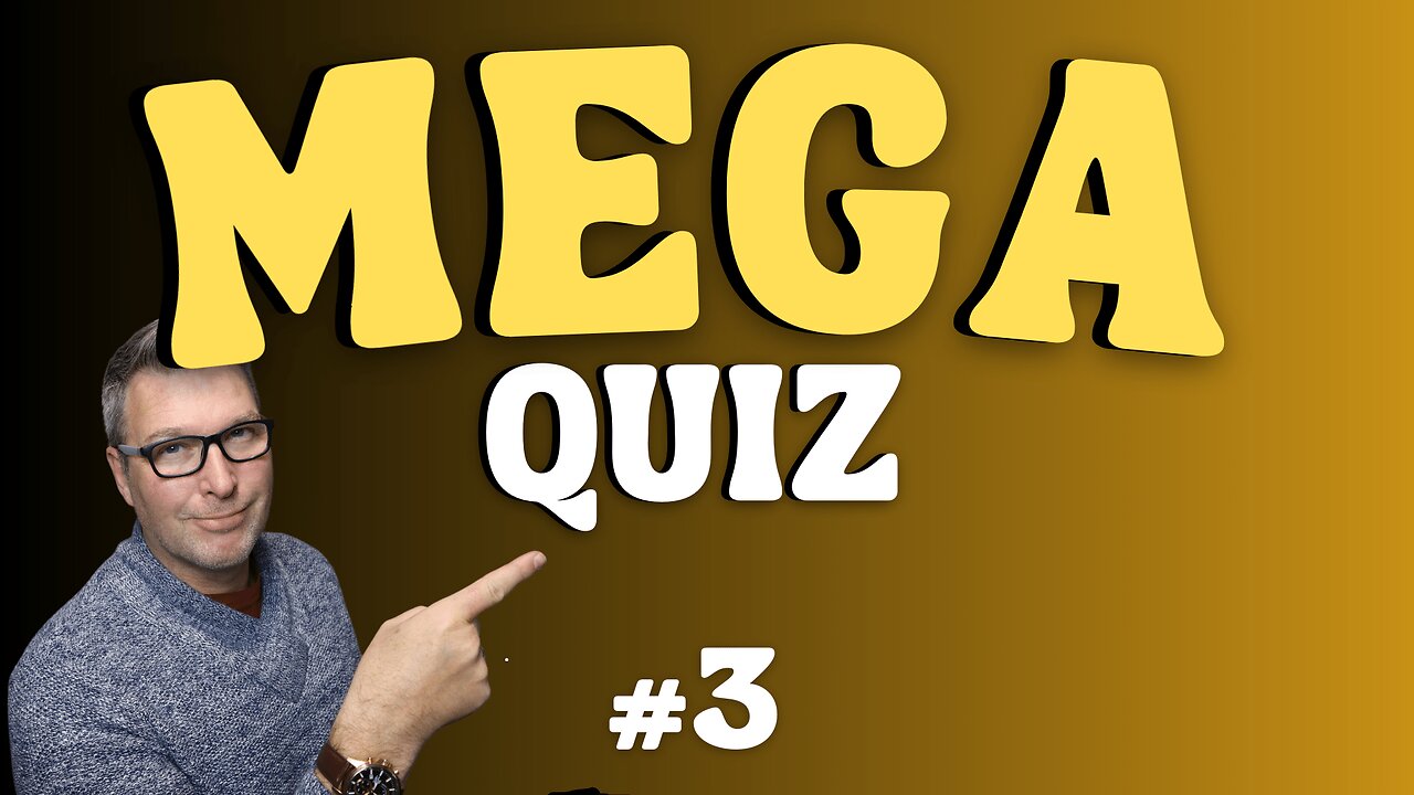 MEGA QUIZ No3 100 Questions General Knowledge Best Ultimate Trivia Quiz ...