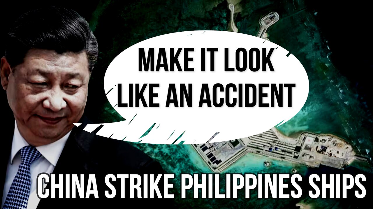 CHINA Strikes Philippines Ships & Philippines Retaliation Puts USA on ...
