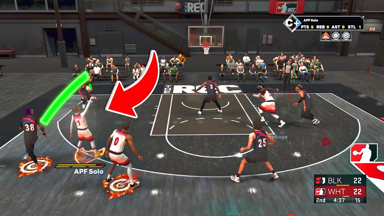 I Took My New Rebirth 3PT Playmaker To The Rec! (NBA 2K23)