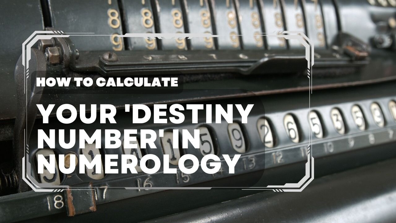 Calculate your 'Destiny Number' in numerology & see what it means Calculate your 'Destiny Number' in numerology & see what it means