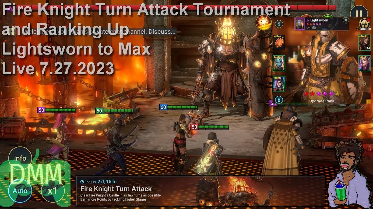 Fire Knight Turn Attack Tournament and Lightsworn Rank Maxing 7/27/2023 ...