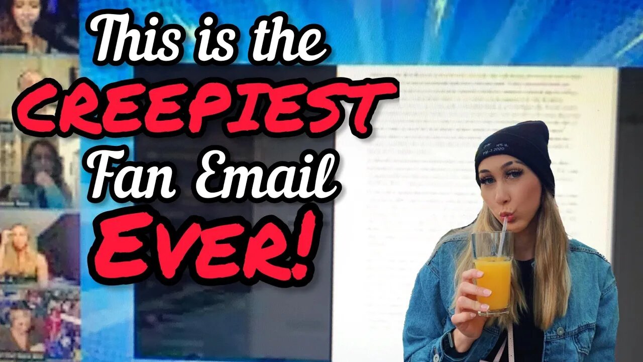 THE CREEPIEST Fan Email EVER! Liberty Thot Explains on SimpCast ...