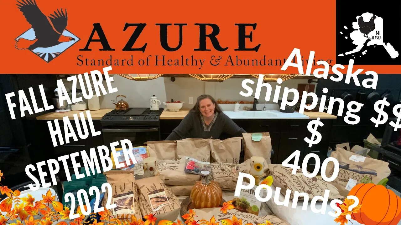 400 pound Fall Azure Haul September 2022 | Alaska Shipping Cost ...
