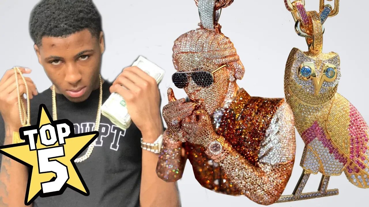 TOP 5 | RAPPER CHAINS ( NBA YoungBoy, Lil Uzi Vert, Lil Yachty )