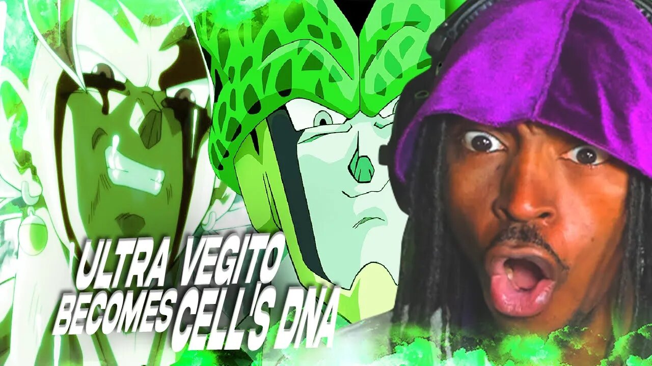 ULTRA VEGITO'S DNA BECOMES PART OF CELL REACTION [DRAGON BALL SUPER ...