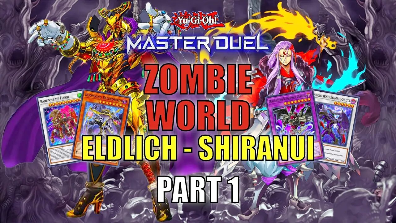 ELDLICH - SHIRANUI! MASTER DUEL GAMEPLAY | PART 1 | YU-GI-OH! MASTER DUEL! SEASON 11 (NOV 2022)