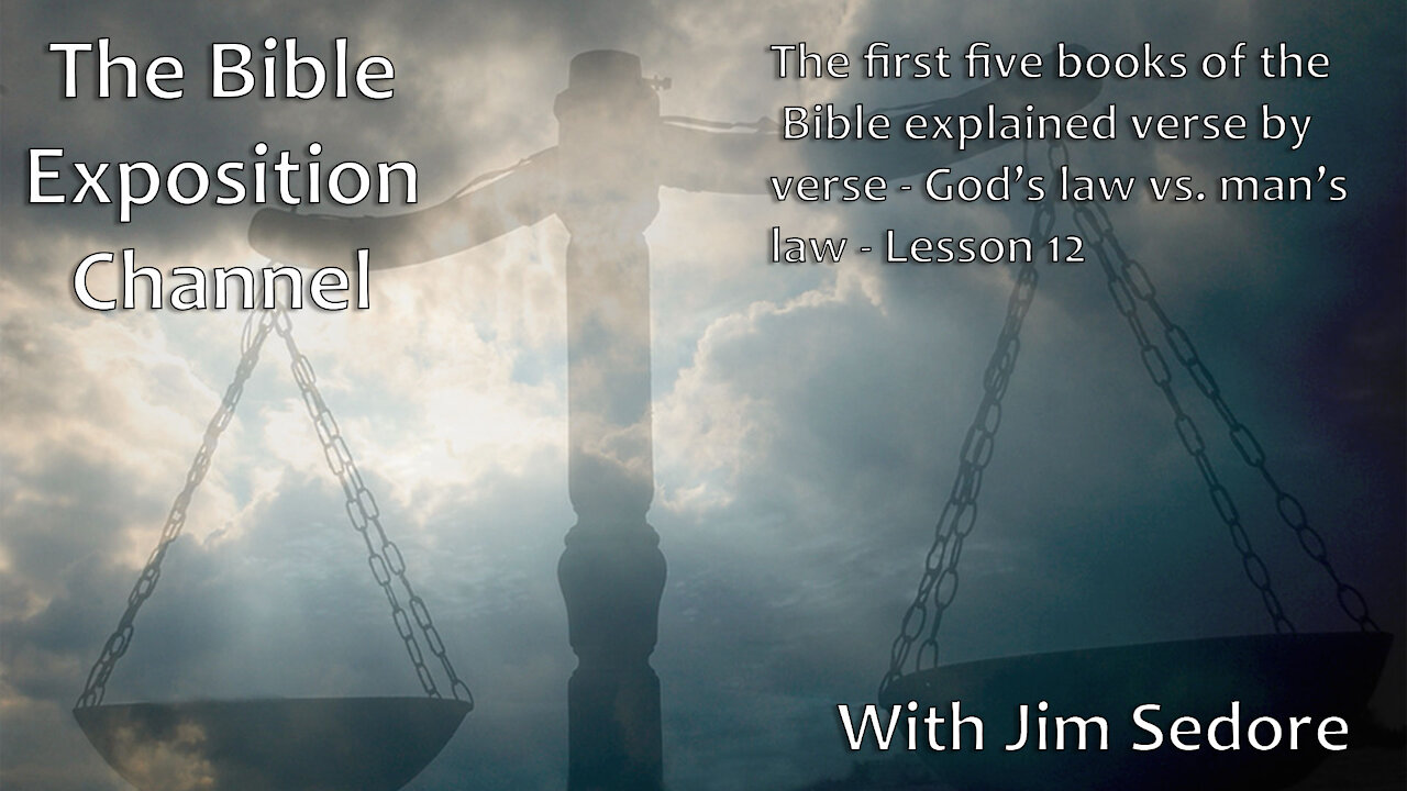 The first five books of the Bible explained verse by verse - God's law ...