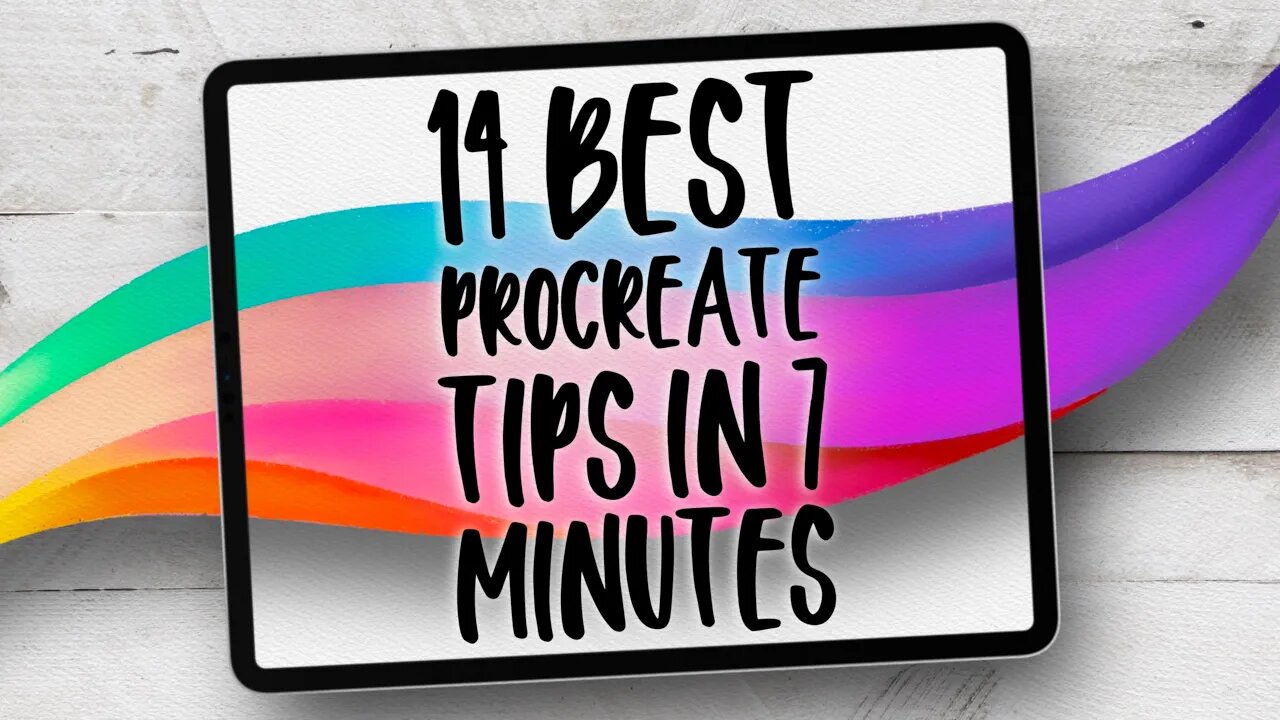 Top PROCREATE Tips & Tricks that WILL make you a BETTER ARTIST 💕