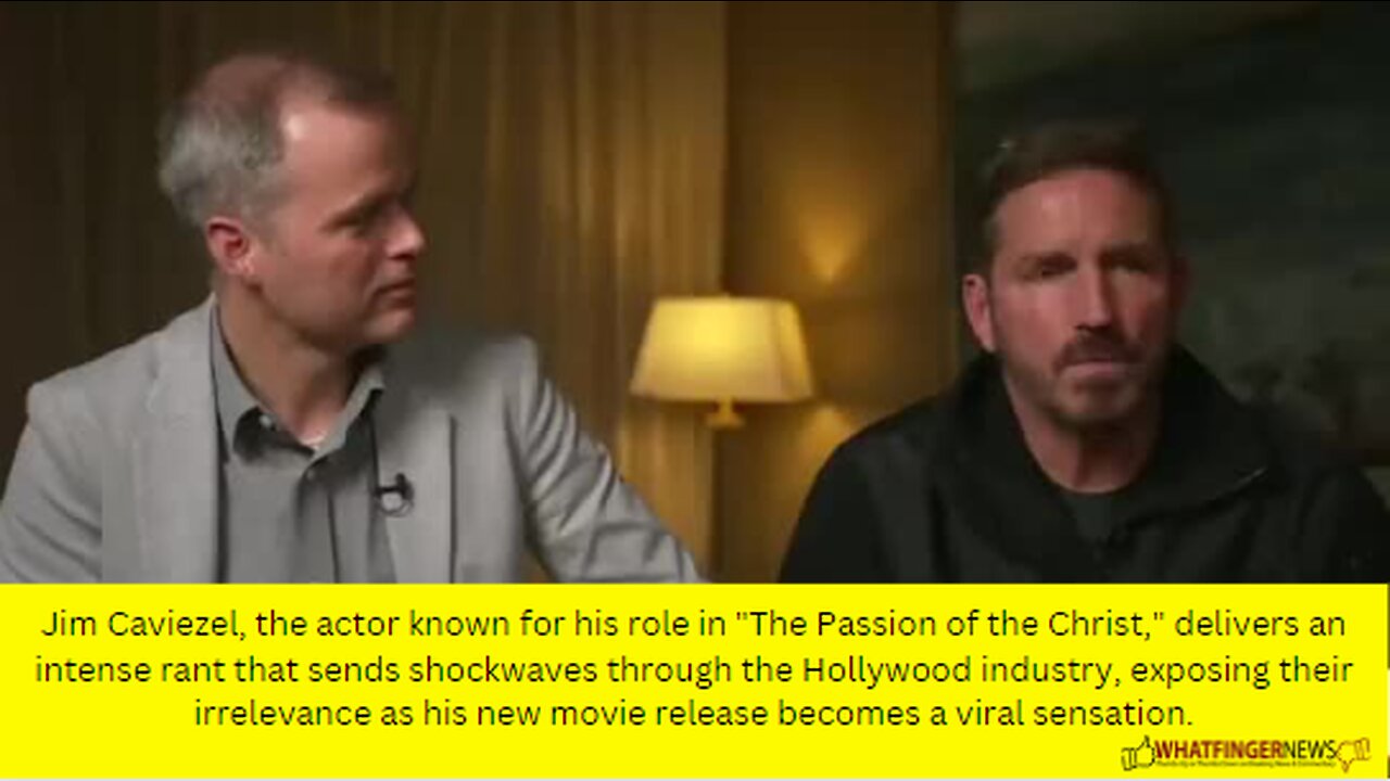 Jim Caviezel, the actor known for his role in "The Passion of the ...