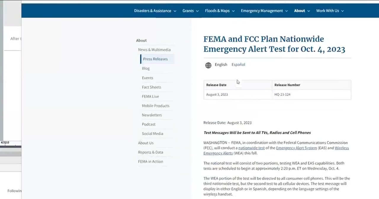 Dave Hodges: FEMA - FCC Wireless Phone EBS National Emergency Test on ...