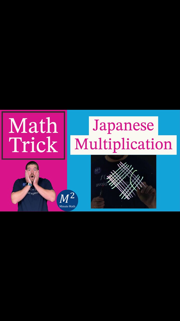 Japanese Multiplication with Lines | Minute Math Tricks - Part 61-65 # ...