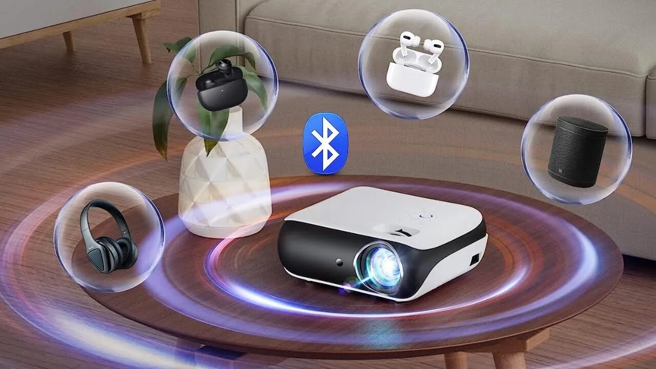 Discover the Secrets of Native 1080P Bluetooth Projector | Unboxing and ...
