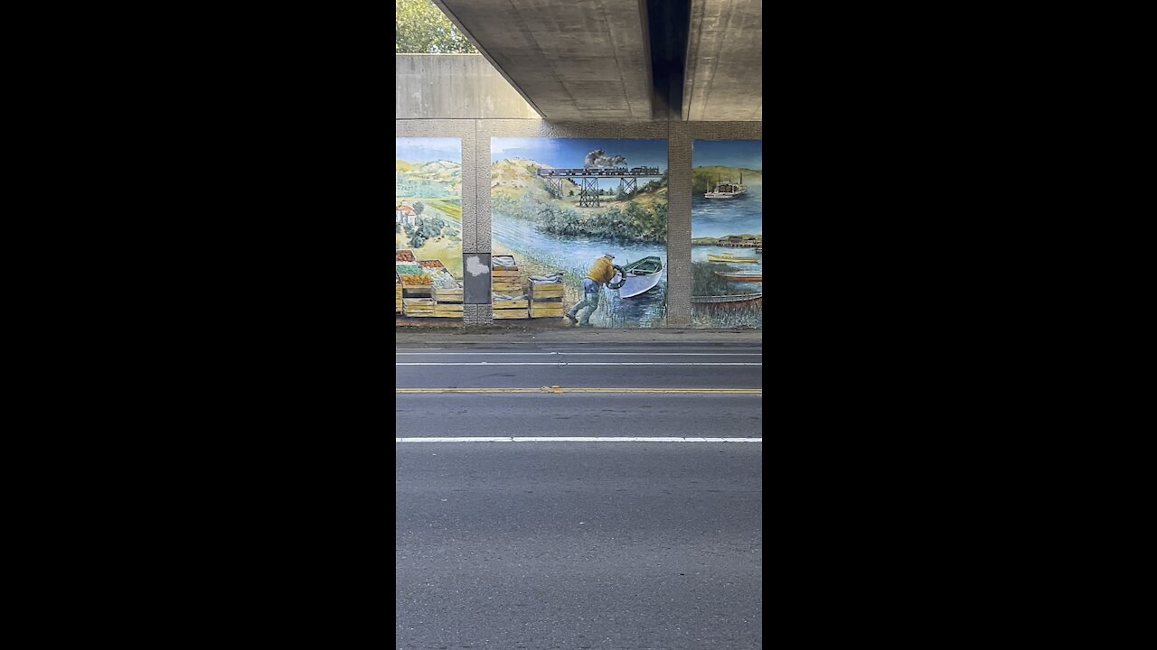Martinez Freeway Mural