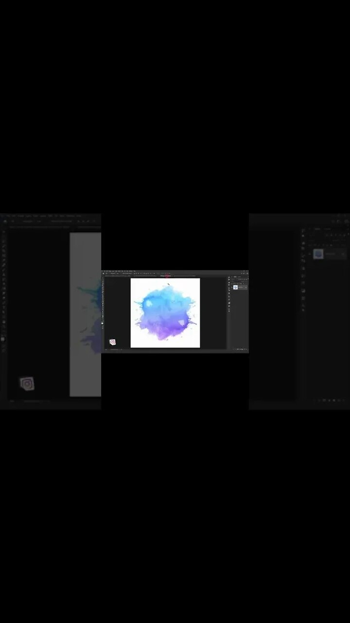 Creative Dripping Effect | Photoshop Tutorial | Splatter Effect #shorts