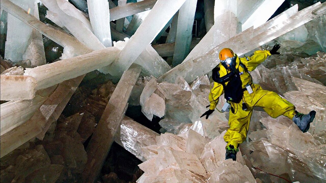 Mexico’s Most Inhospitable Cave (Naica Crystal Cave)