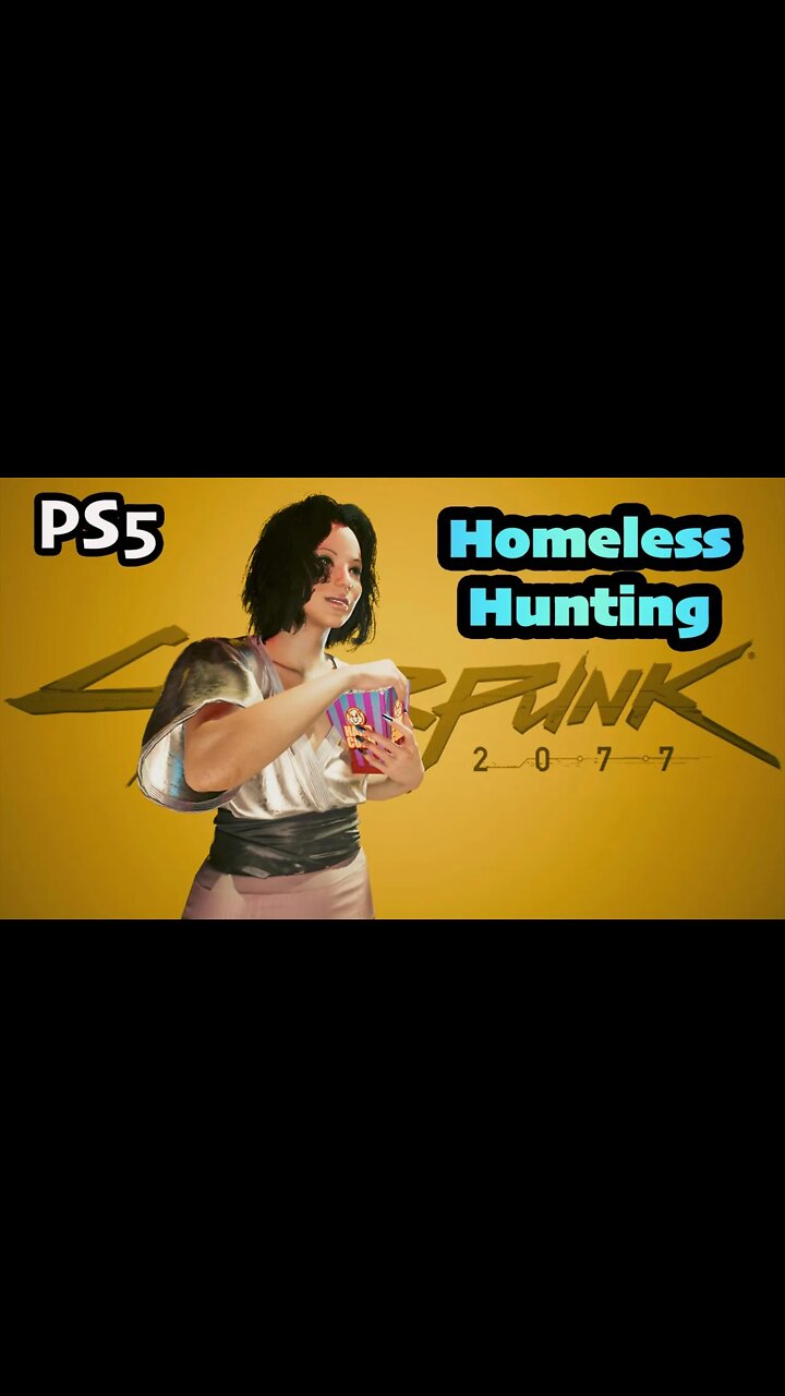 Homeless Hunting Cyberpunk 2077 RPG Bloopers #shorts