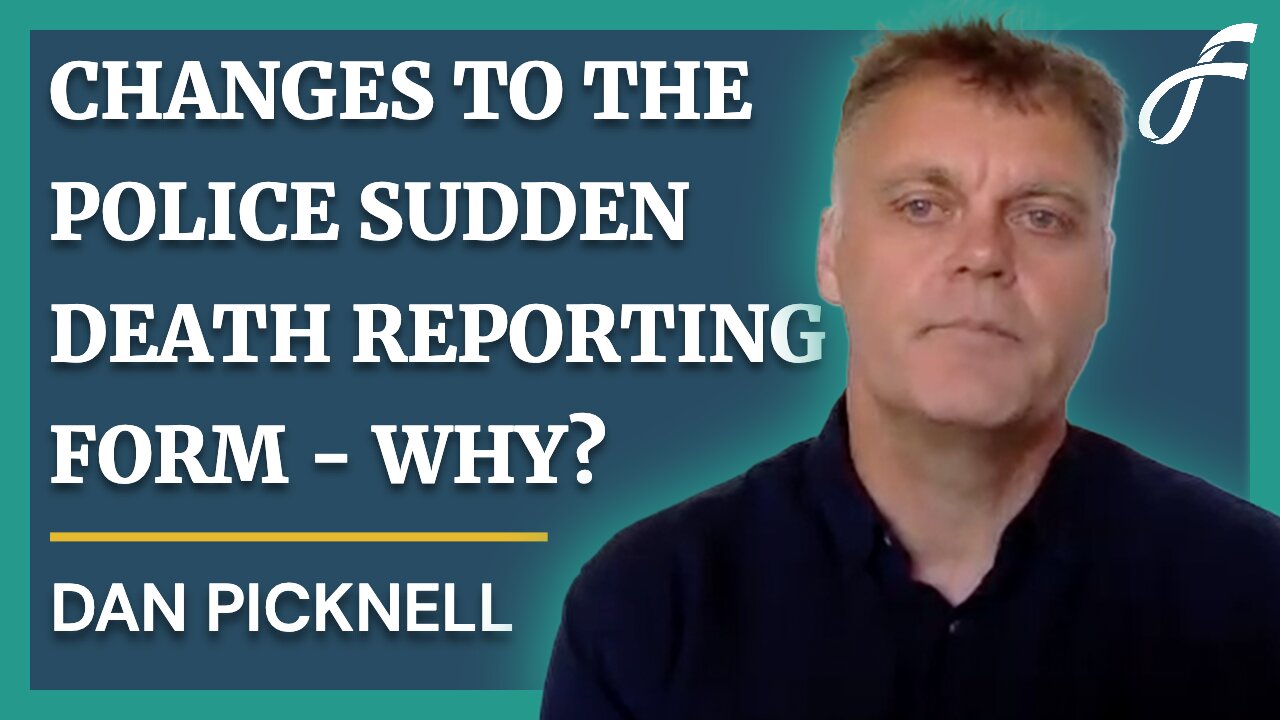 Dan Picknell - Changes Made To The Police Sudden Death Reporting Form ...