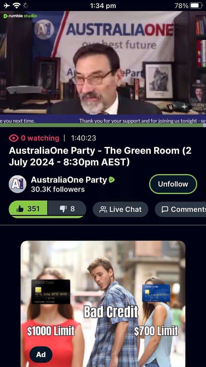 Ricardo Bosi : Australia One Party 02/07/2024