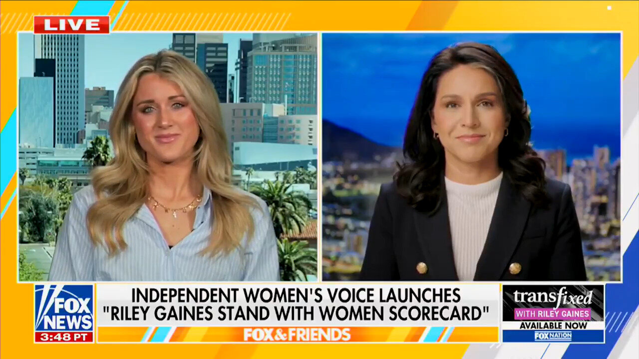 Riley Gaines Introduces Her Stand With Women Scorecard To Hold ...