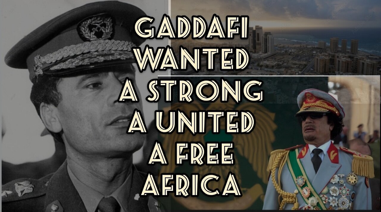 Gaddafi was another victim of U.S. REGIME CHANGE