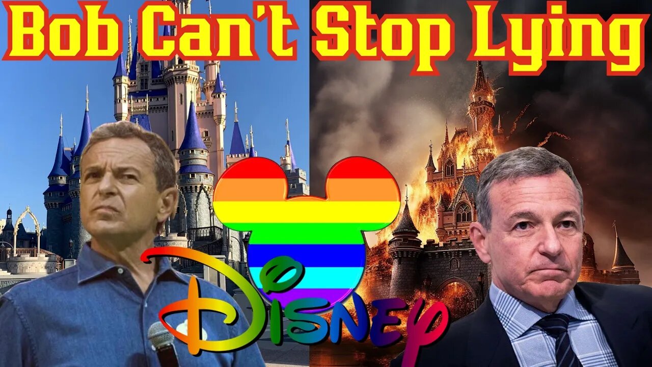 Disney Lies AGAIN! Bob Iger Repeats False Claim About Disney Culture ...