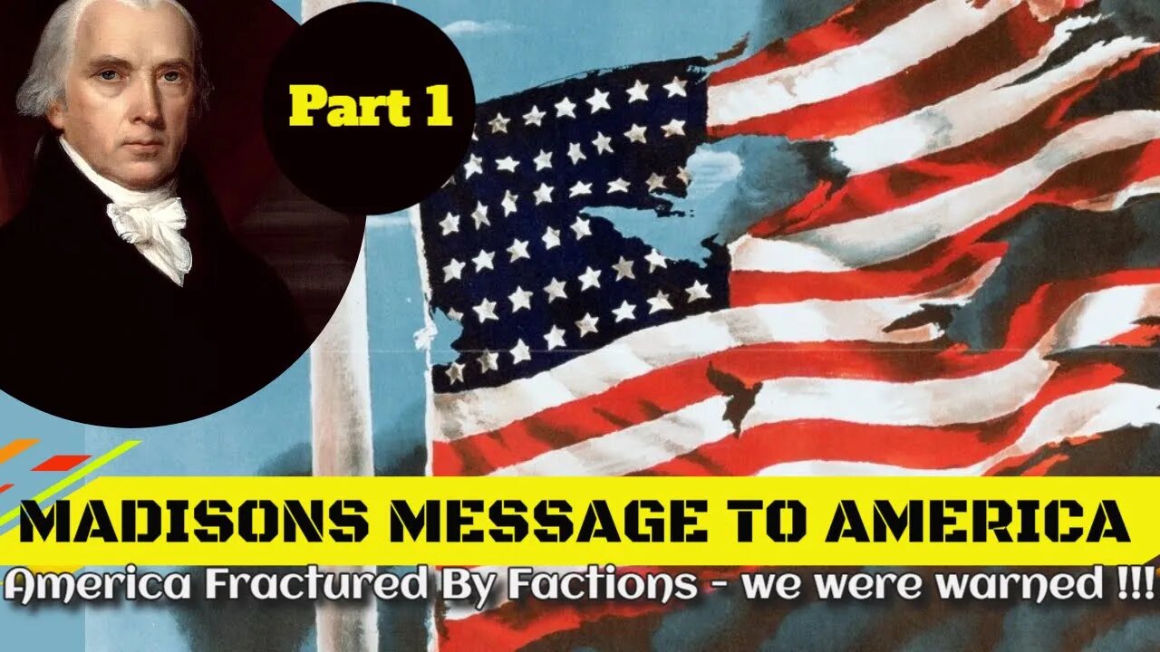 Professor Toto Teaches In Depth - Federalist Papers #10 - Madison's ...