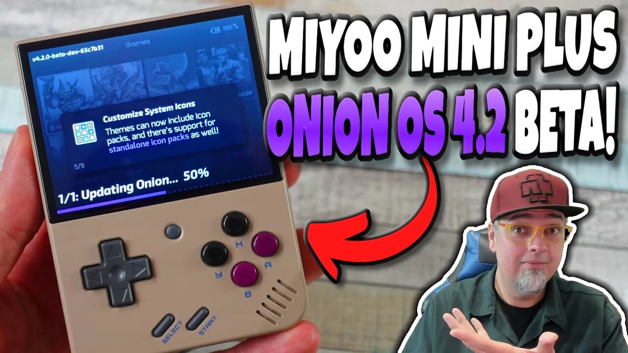 My FAVORITE RETRO Emulation Handheld Just Got MORE AWESOME! Onion OS V4 ...