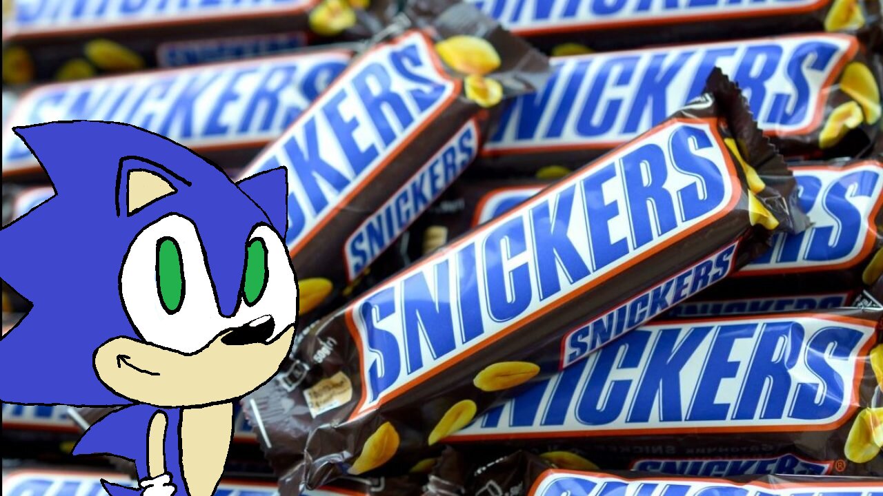 Sonic The Hedgehog Snickers Ad