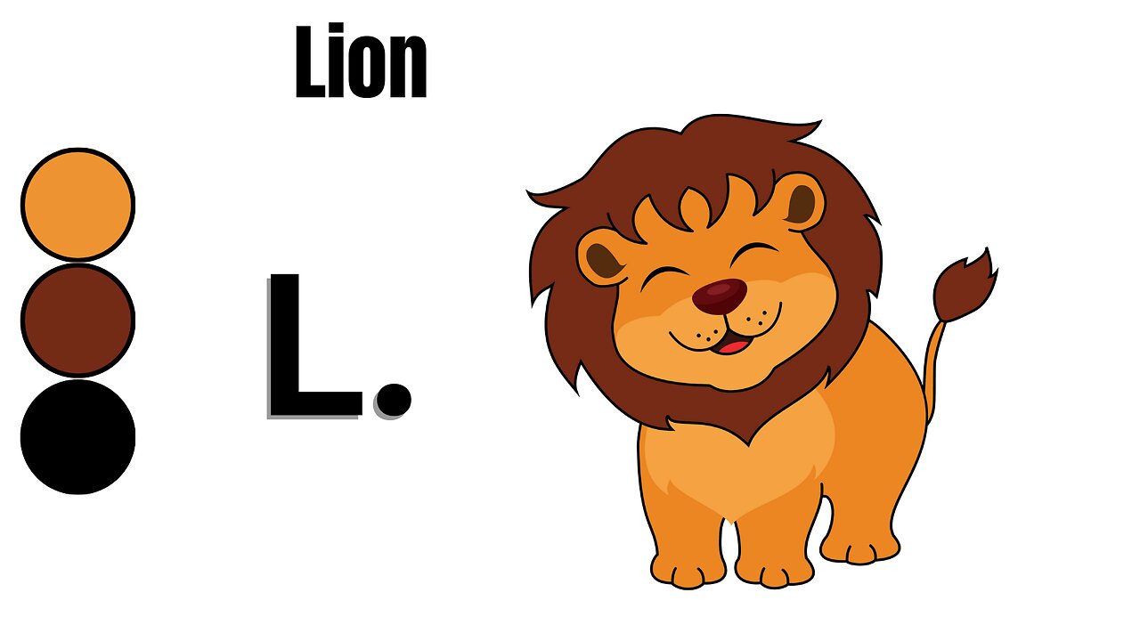 Lion Drawing, Painting and Coloring for Kids & Toddlers | Drawing ...