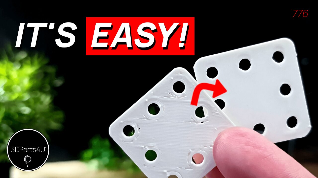 🔥 Get Rid Of Holes And Stripes - 3D Print Quality Comparison - 3D Print ...