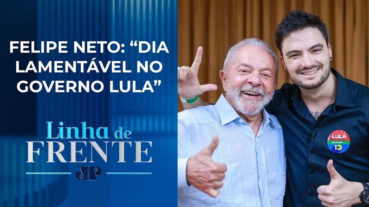 Em suas redes sociais, Felipe Neto faz críticas ao governo Lula I LINHA ... Em suas redes sociais, Felipe Neto faz críticas ao governo Lula I LINHA ...