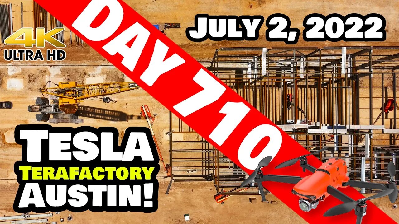 CATHODE BUILDING ADVANCES AT GIGA TEXAS! - Tesla Gigafactory Austin 4K ...
